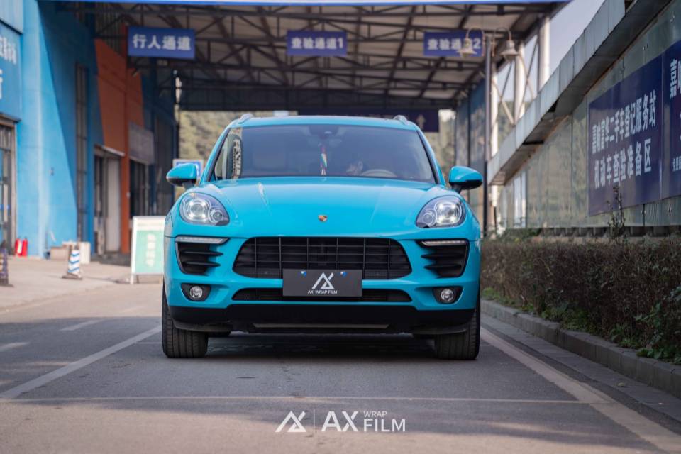 保时捷Macan｜AX-PET迈阿密蓝