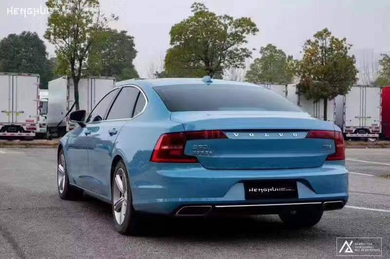 沃尔沃S90｜AX-PET瓷器蓝