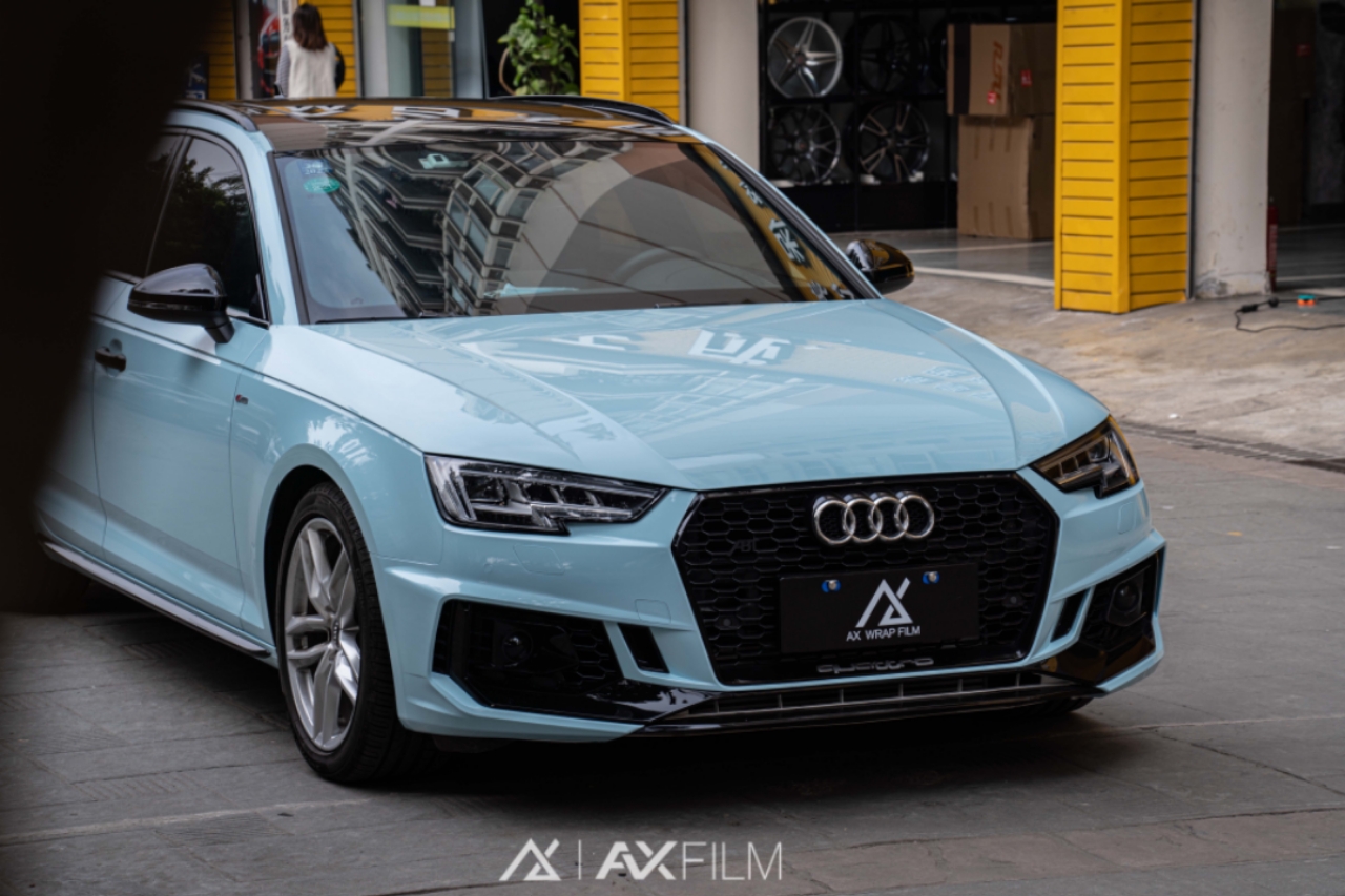 奥迪 A4｜AX-PET冰川蓝
