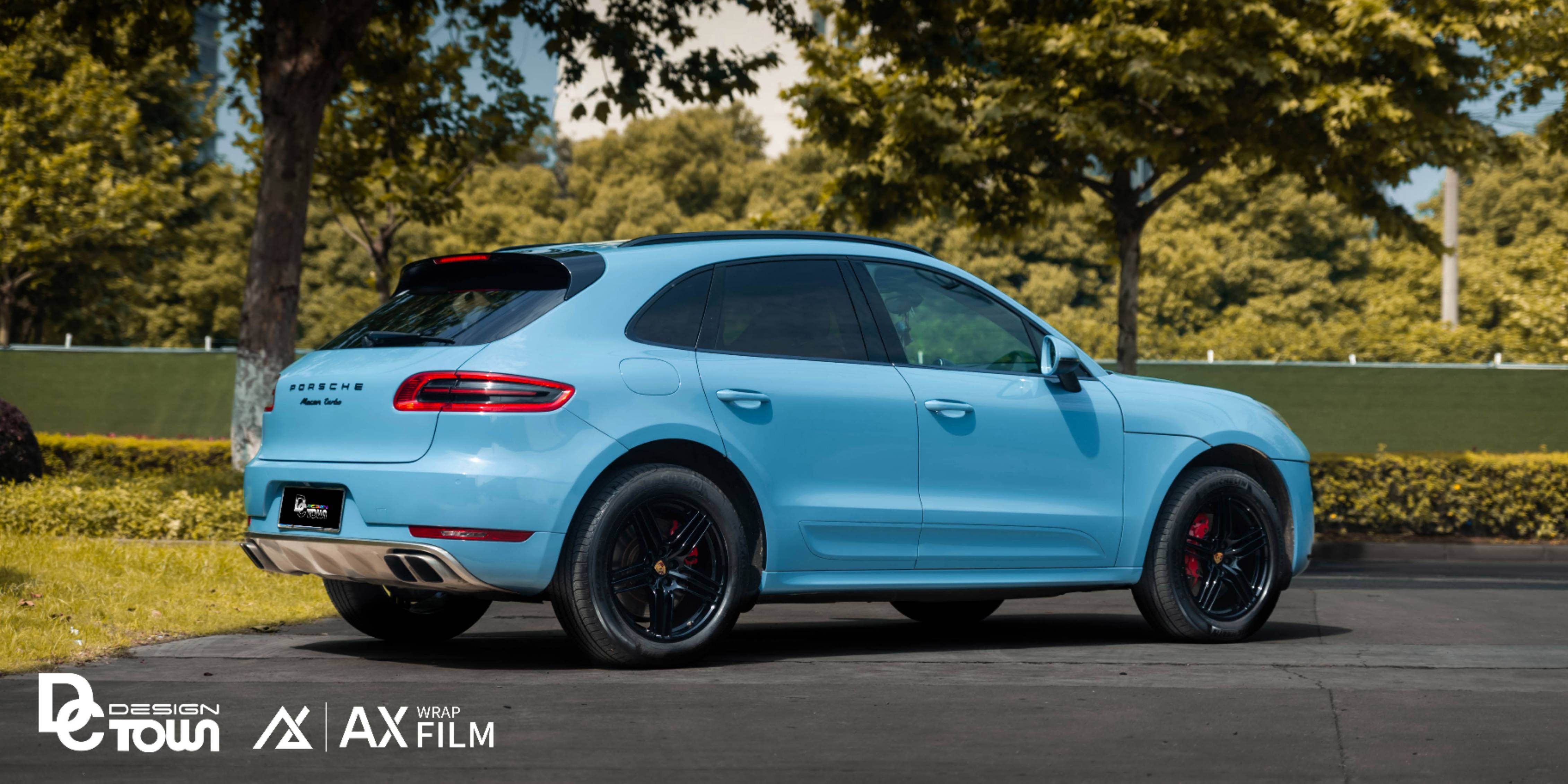 保时捷Macan｜AX-PET瓷器蓝