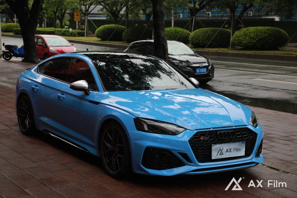 奥迪RS5｜AX-PET玻璃蓝