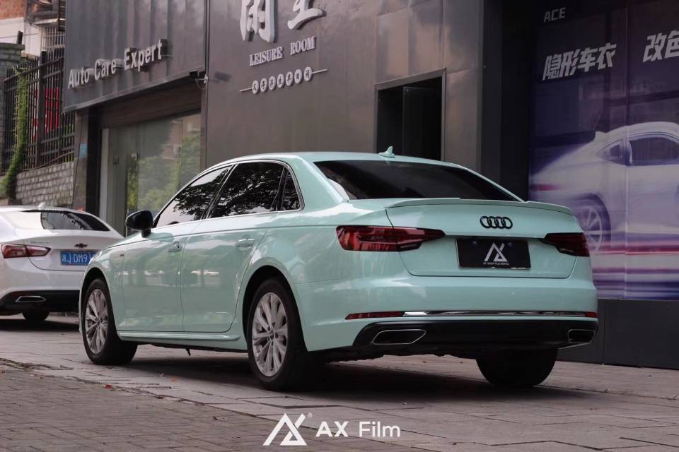 奥迪A4L｜AX-PET嵯峨绿 Cuó'é lǜ