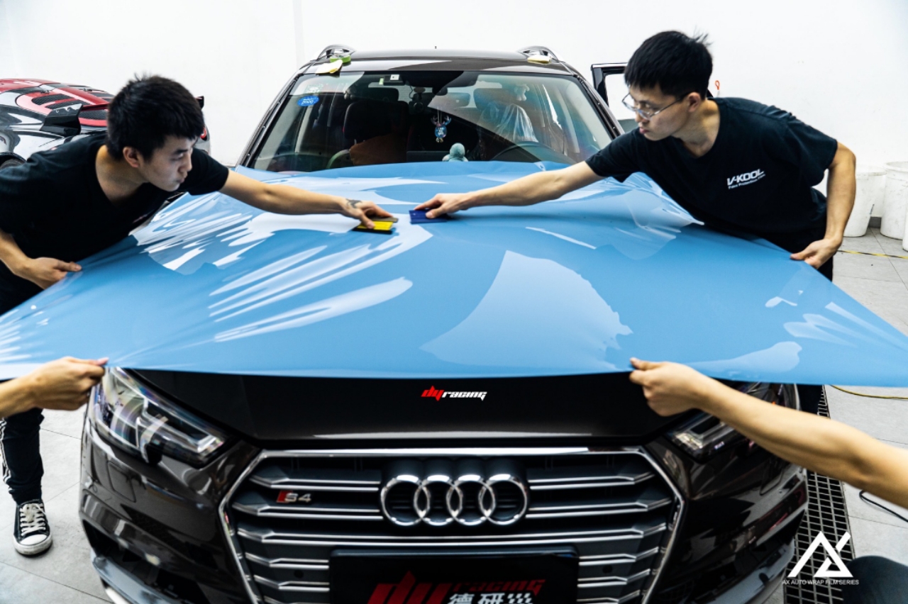 奥迪 A6｜AX-PET瓷器蓝