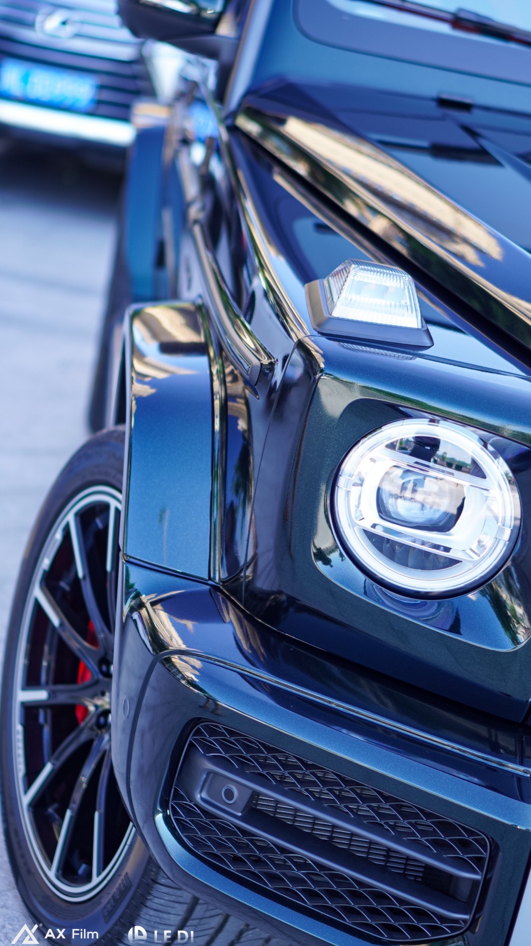 AMG G63 PET祖母石绿