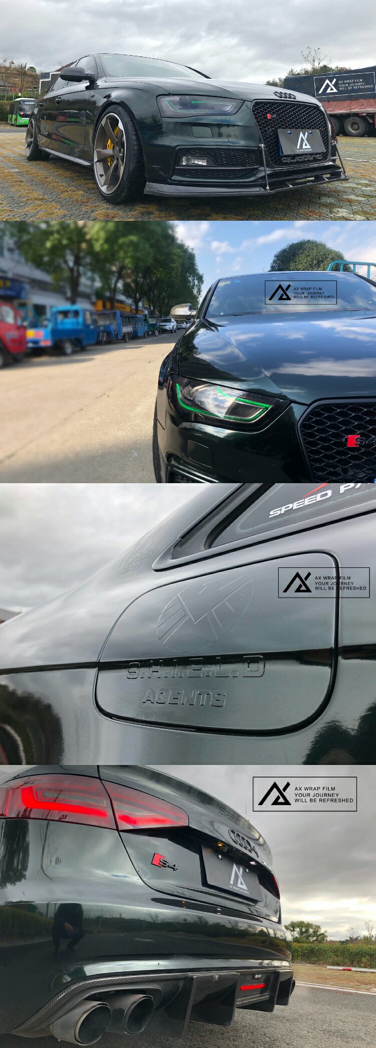 奥迪A4｜AX-祖母石绿