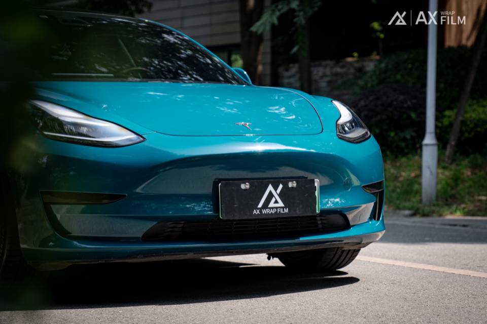 特斯拉Model3｜AX-PET地狱绿
