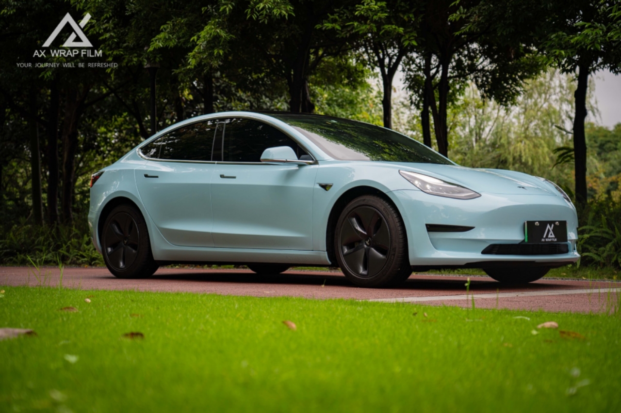 特拉斯 model3｜AX-PET冰川蓝