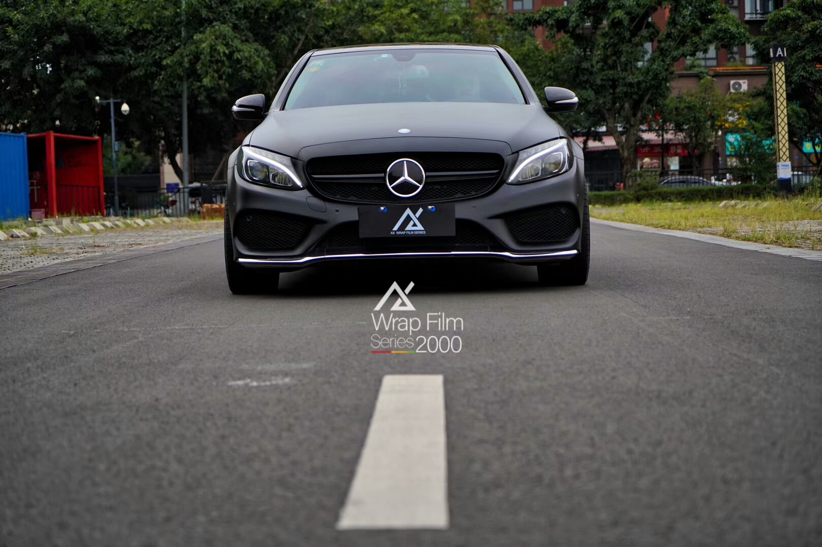 奔驰C200L|AX-亚光黑