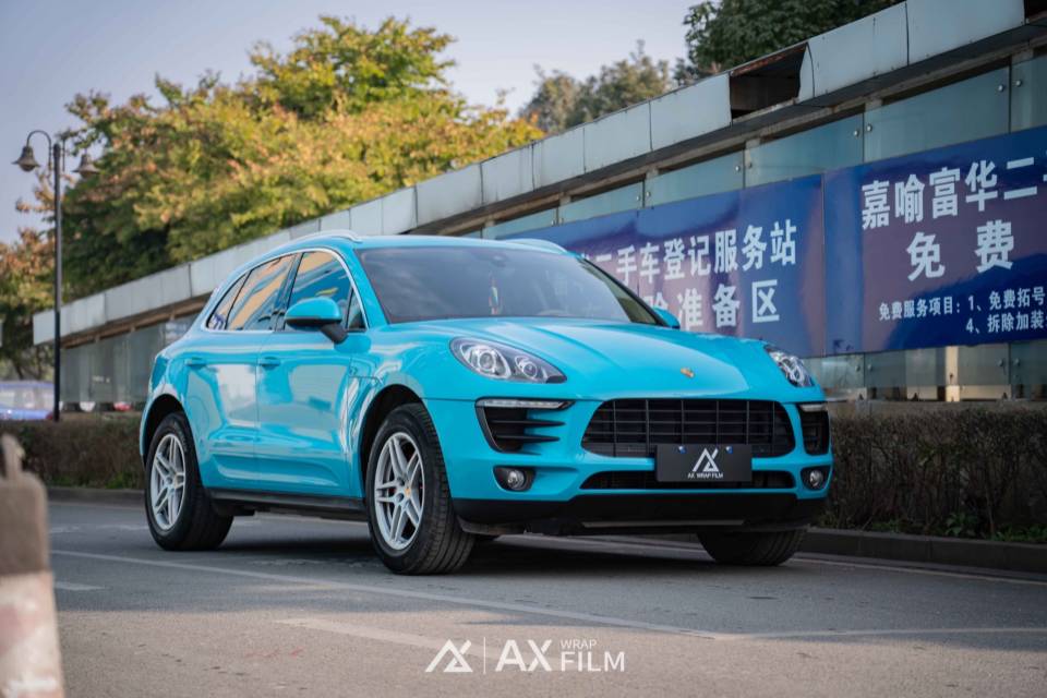 保时捷Macan｜AX-PET迈阿密蓝
