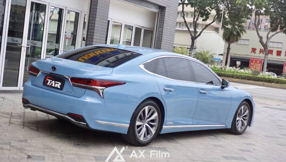 雷克萨斯LS500h｜AX- PET瓷器蓝