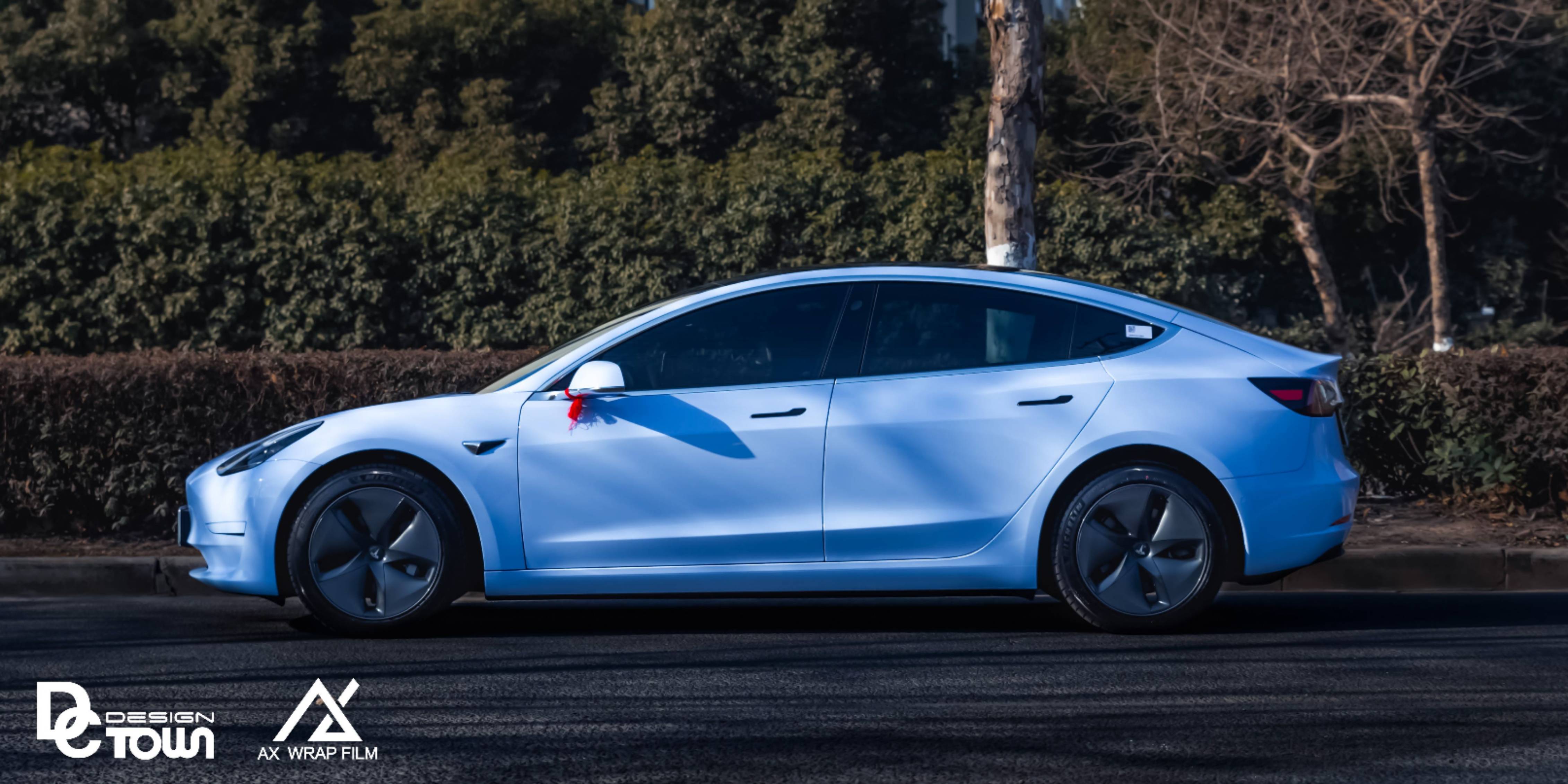 特斯拉Model3｜AX-亮迷雾蓝