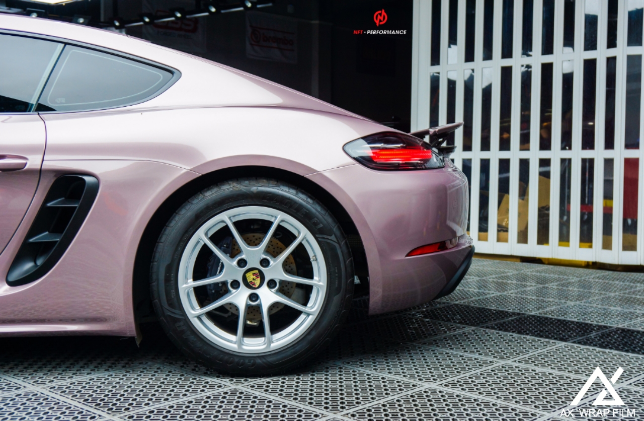 保时捷718｜AX-冰莓粉