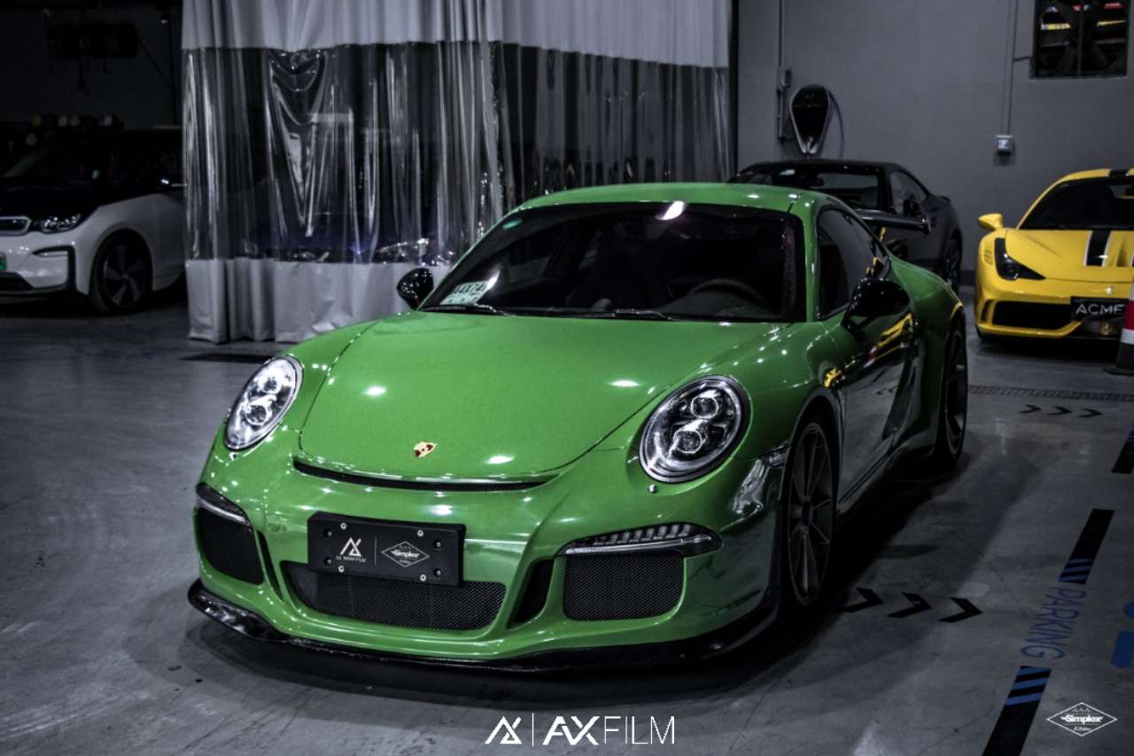 保时捷 911 GT3｜AX-橄榄绿