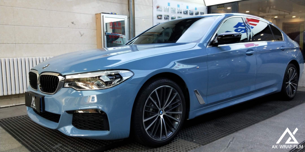 宝马 530Li｜AX-PET瓷器蓝