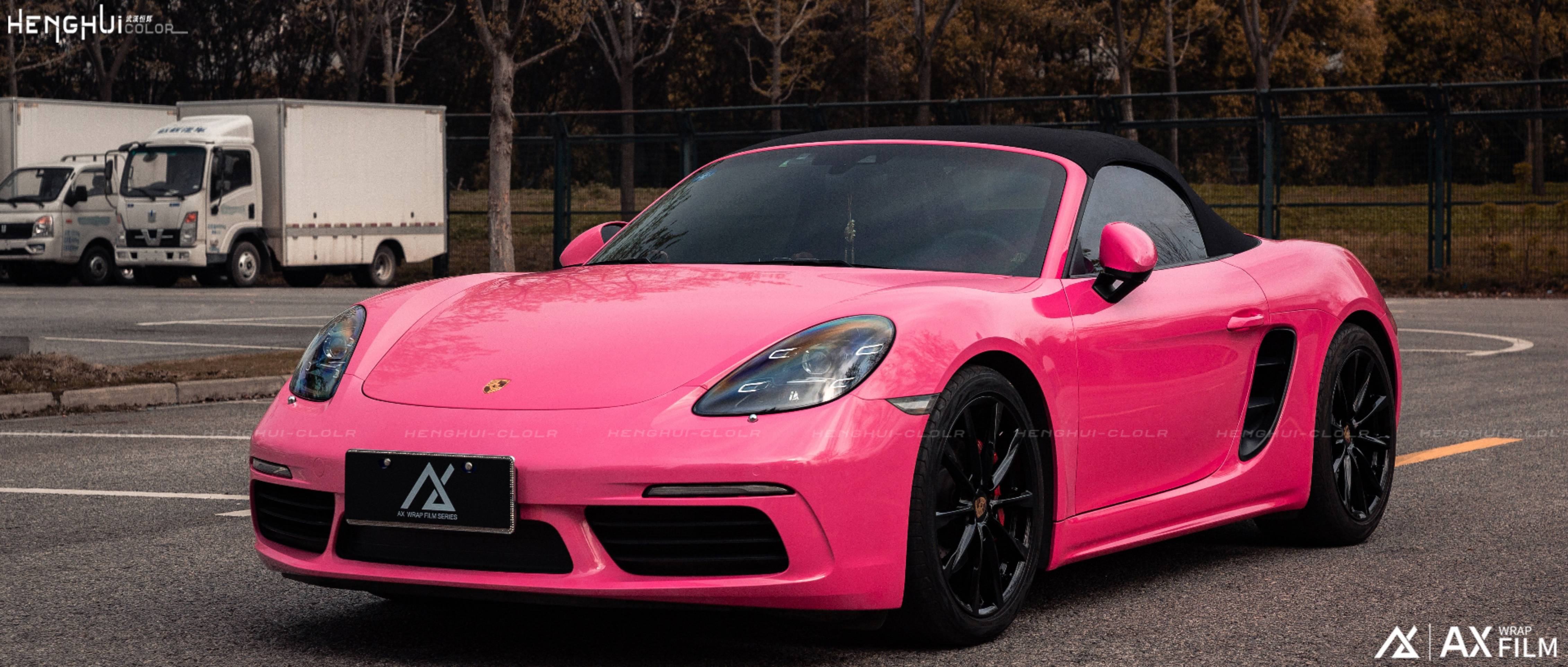 保时捷718｜AX-亮粉