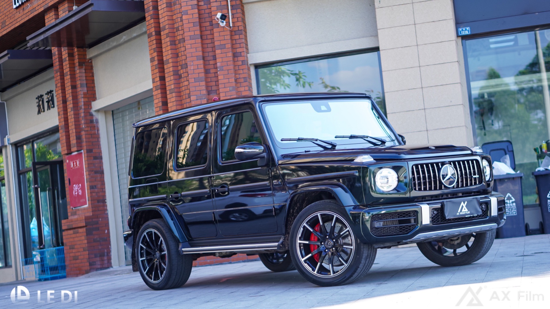 AMG G63 PET祖母石绿