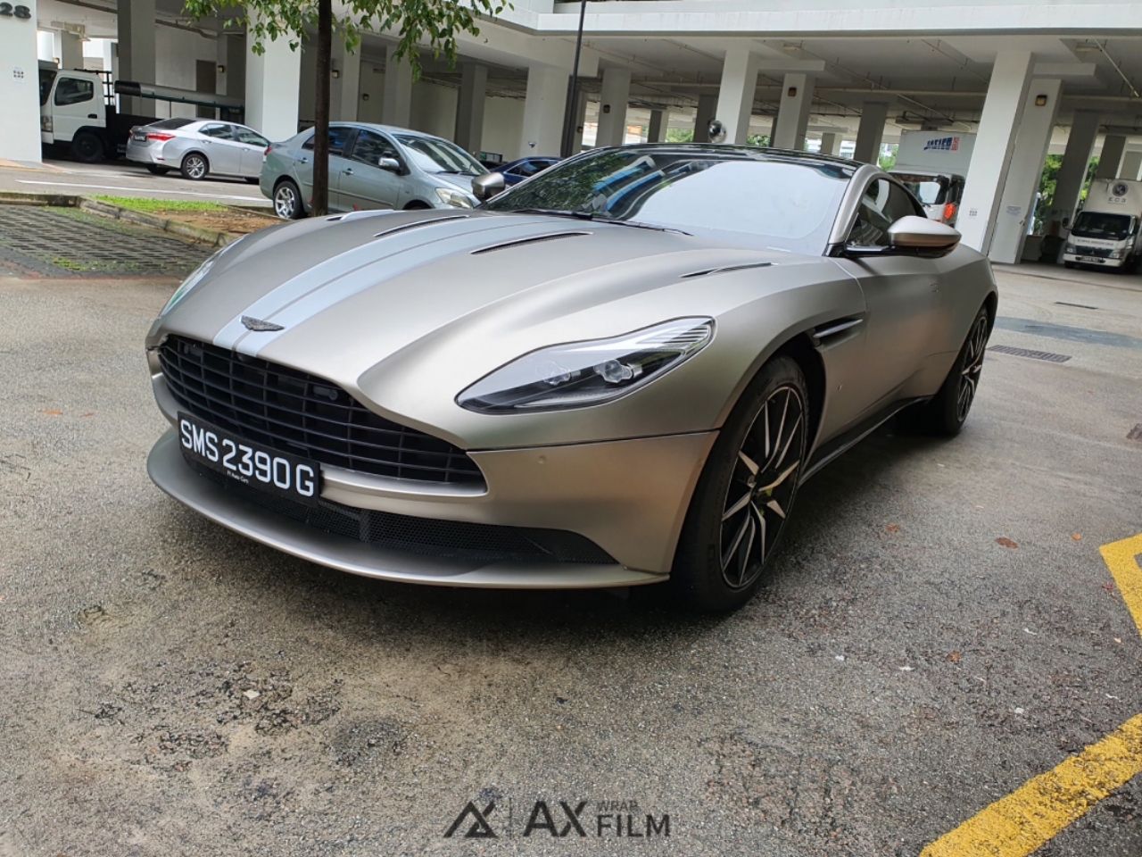 阿斯顿马丁 DB11｜AX-亚面电镀金属钨钢