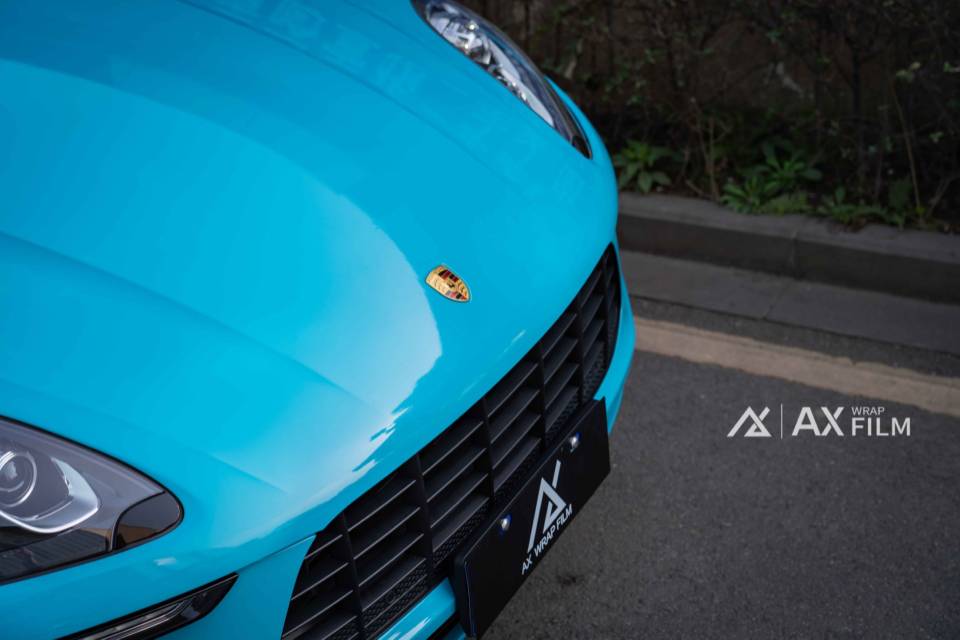 保时捷Macan｜AX-PET迈阿密蓝