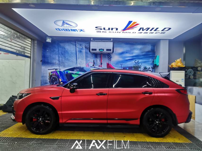 本田UR-V｜AX-PET亚面电镀金属红