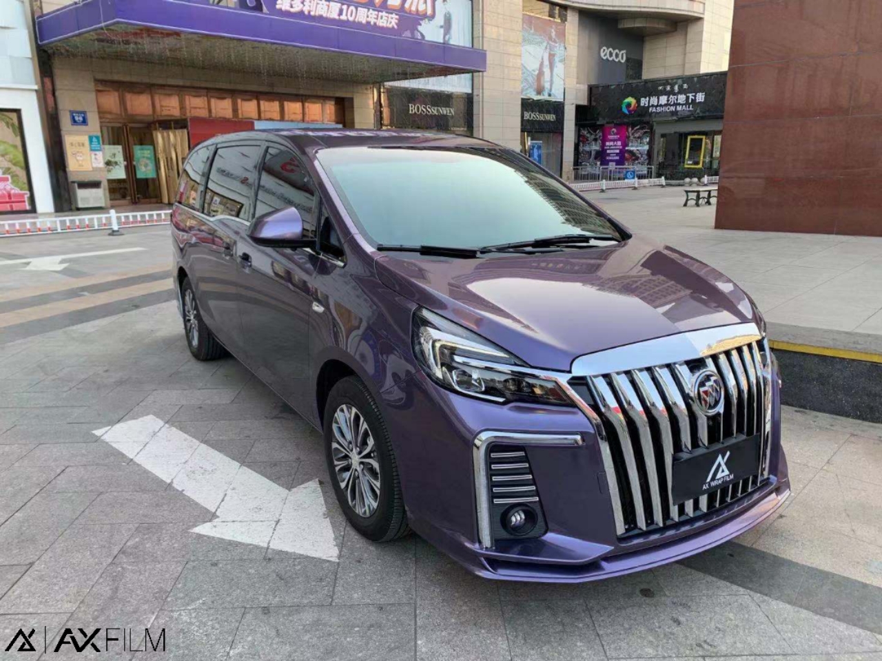 别克 GL8｜AX-灰紫罗兰