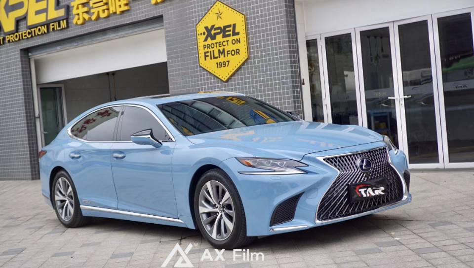 雷克萨斯LS500h｜AX- PET瓷器蓝