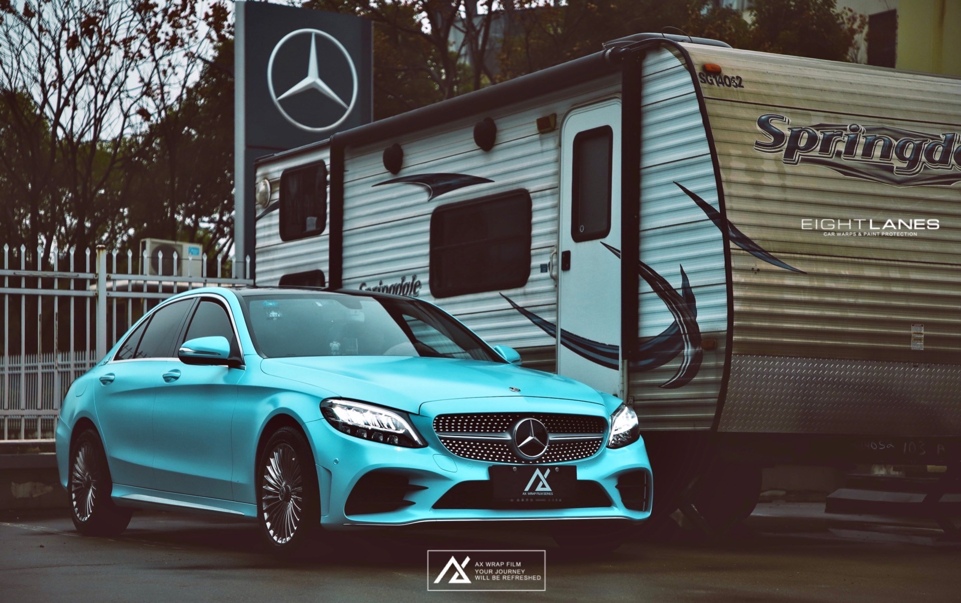 奔驰C260 ｜AX-电光Tiffany