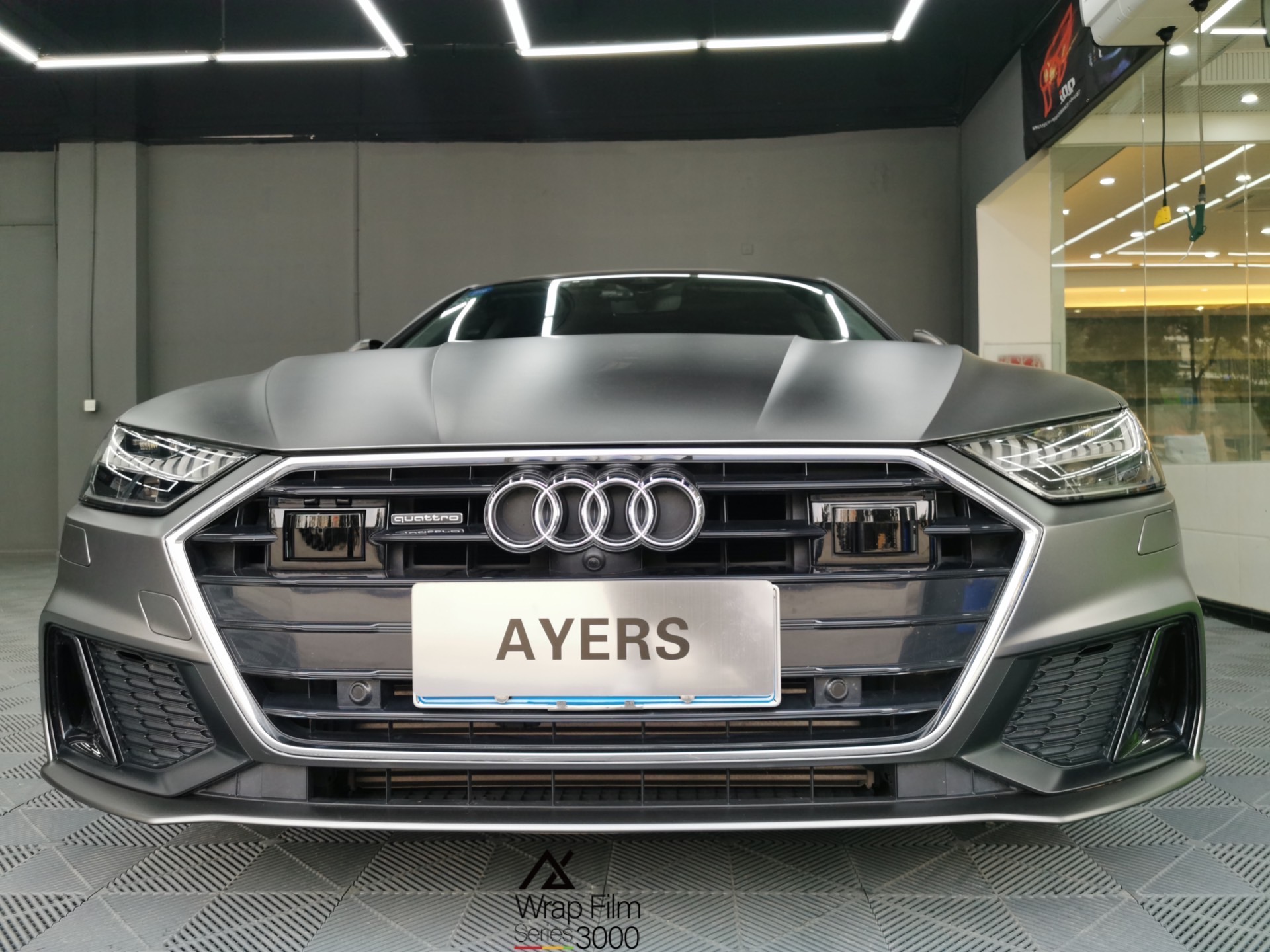 奥迪A7 ｜AX-AMG山灰