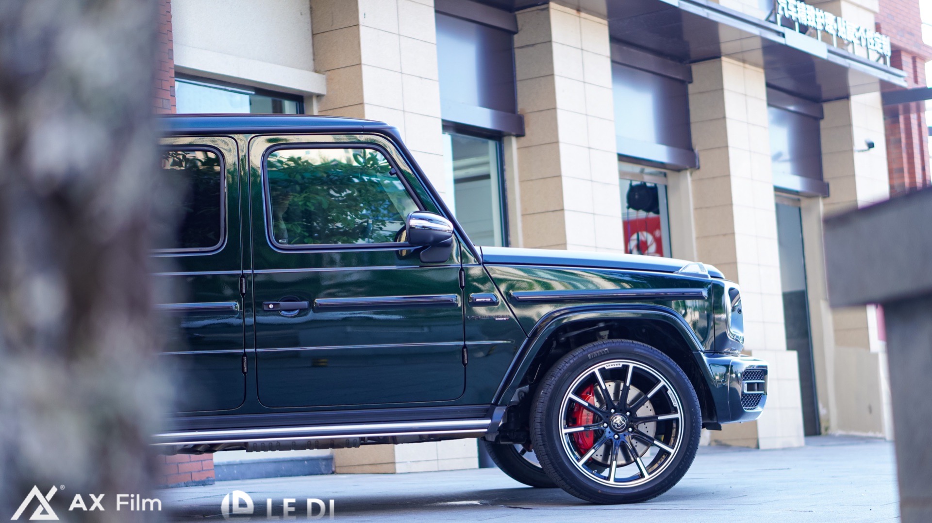 AMG G63 PET祖母石绿