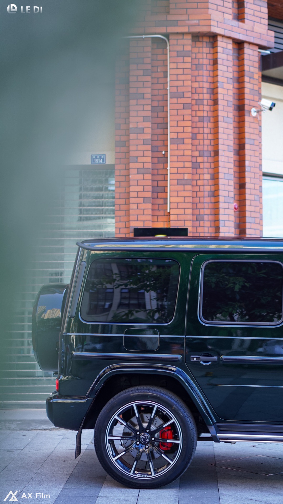 AMG G63 PET祖母石绿