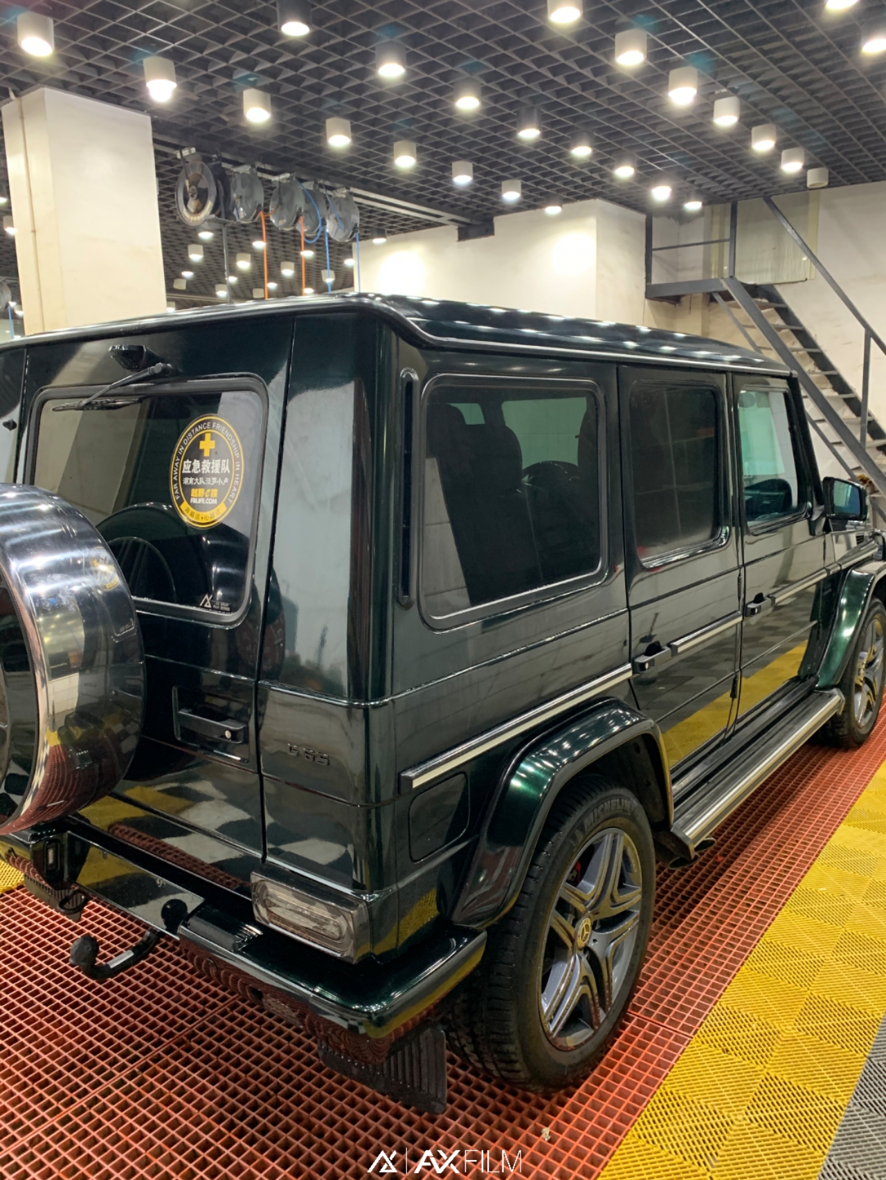 奔驰 G63｜AX-祖母石绿