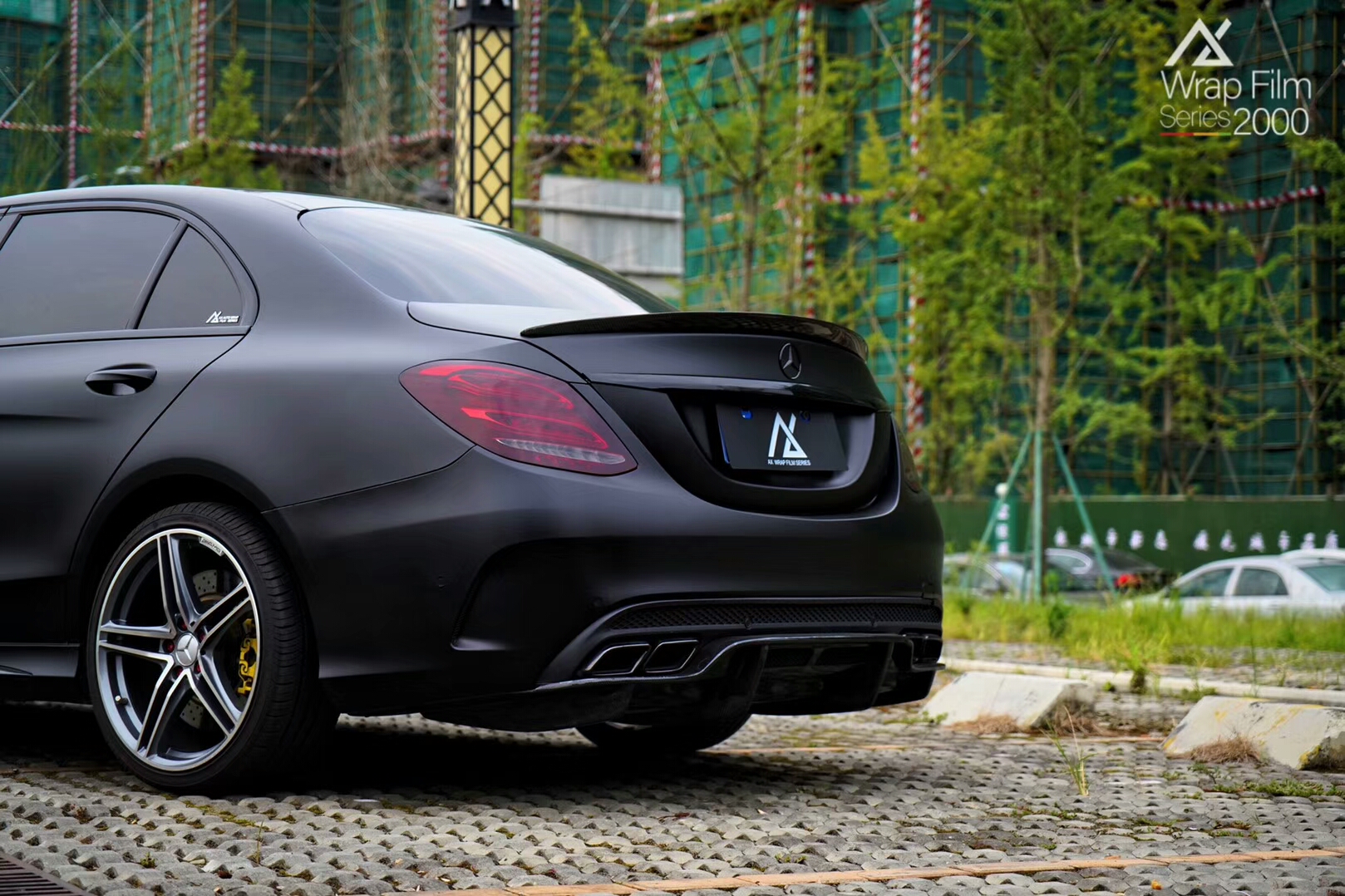 奔驰C200L|AX-亚光黑