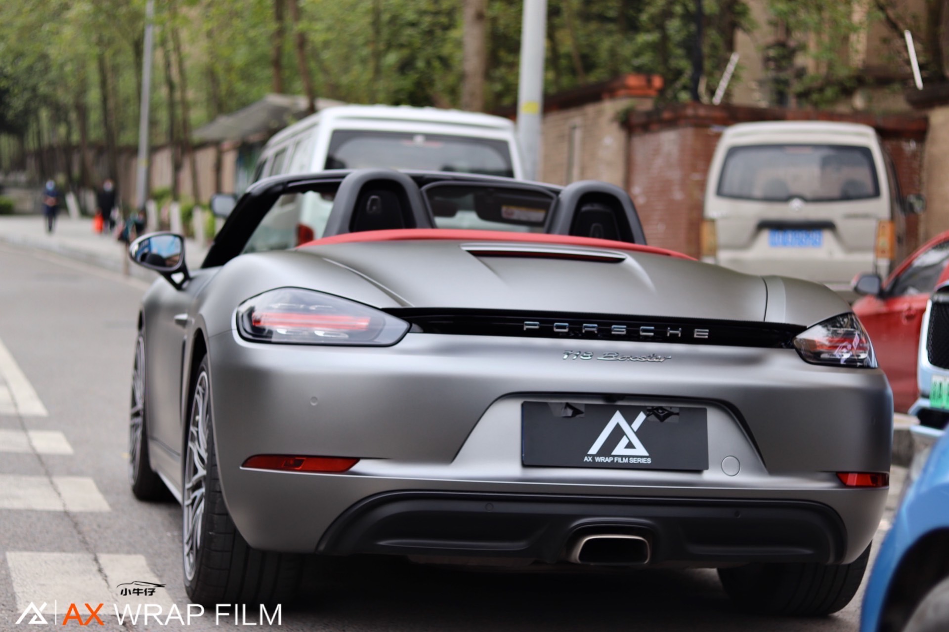保时捷718 ｜AX-AMG山灰