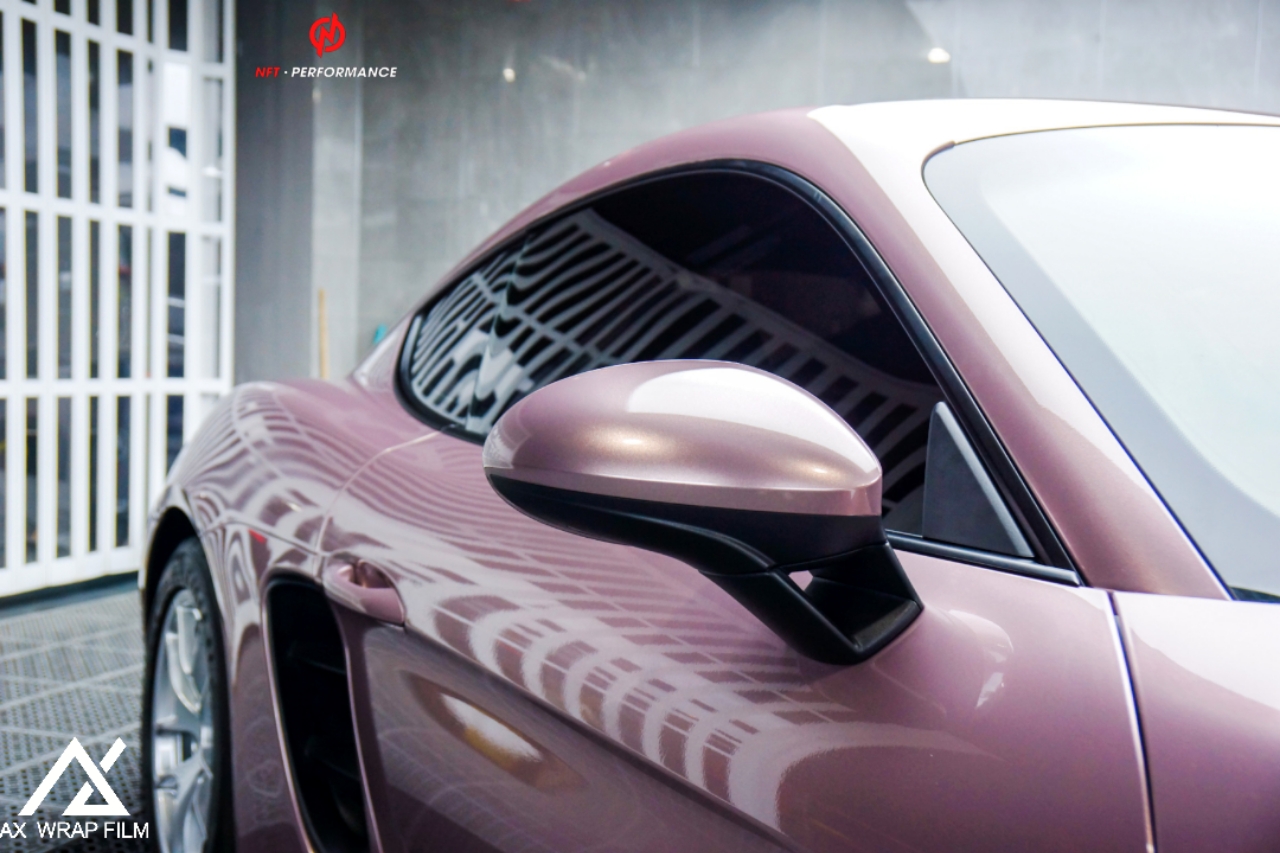 保时捷718｜AX-冰莓粉