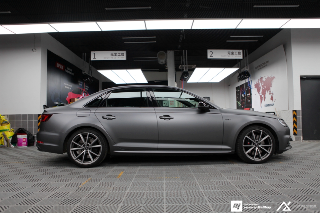 奥迪 S4｜AX-AMG山灰