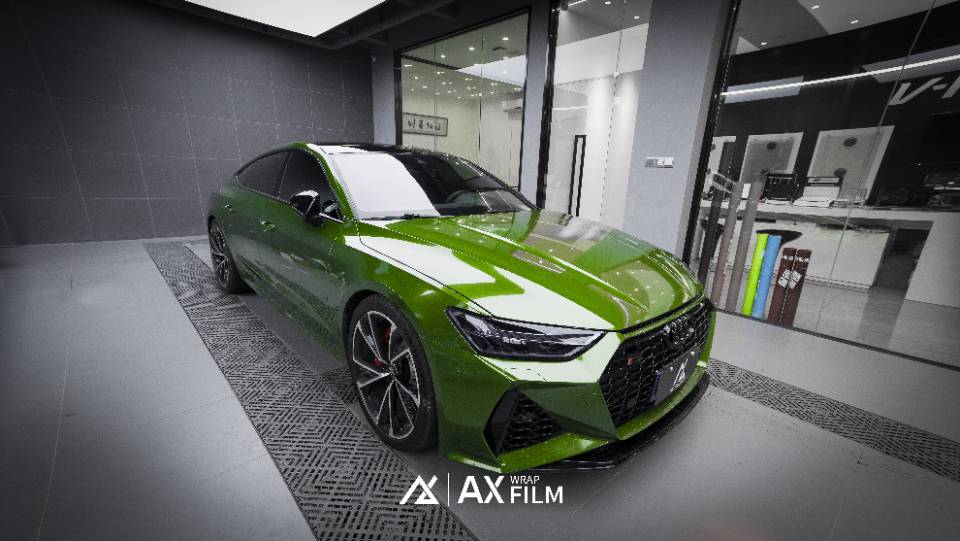 奥迪A7｜AX-索诺玛绿