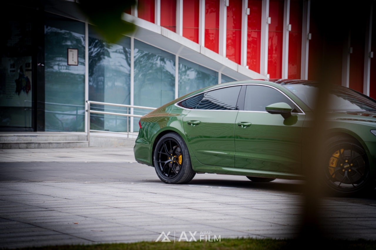 奥迪 A7｜AX-PET索诺玛绿