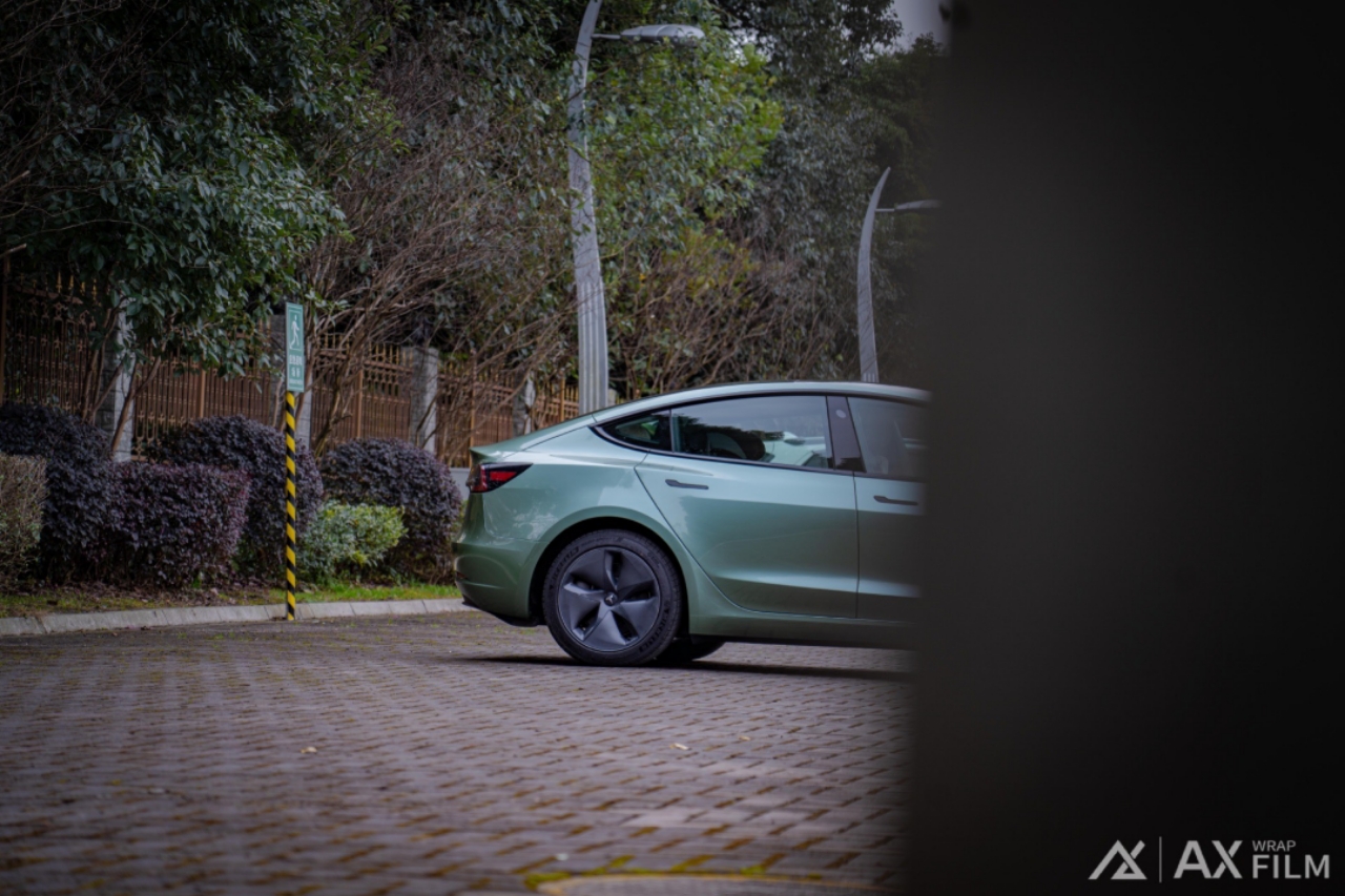 特斯拉 Model3｜AX-弗朗西斯卡绿