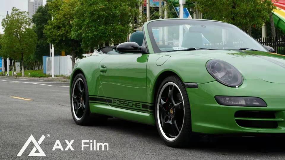 保时捷911｜AX-PET橄榄绿