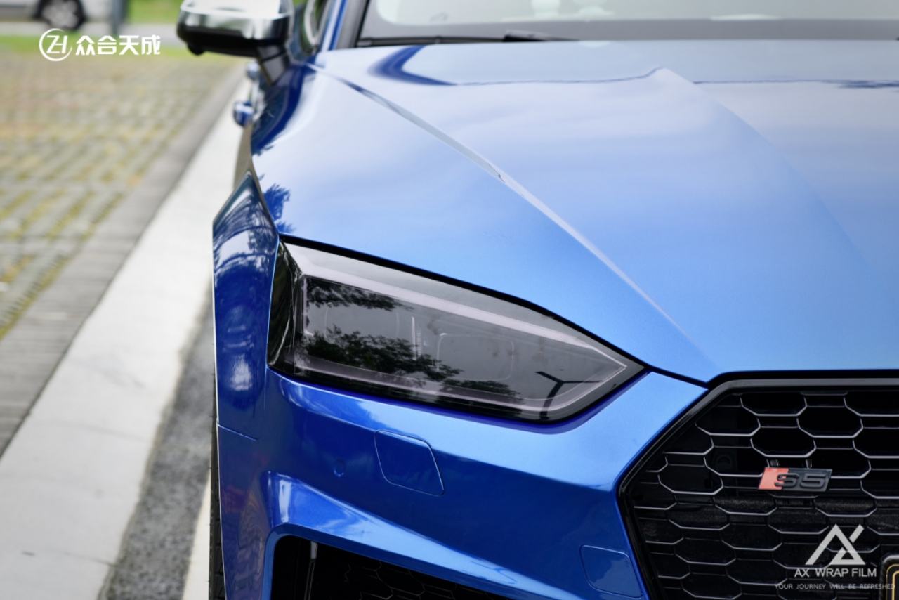 奥迪S5｜AX-PET雪邦蓝