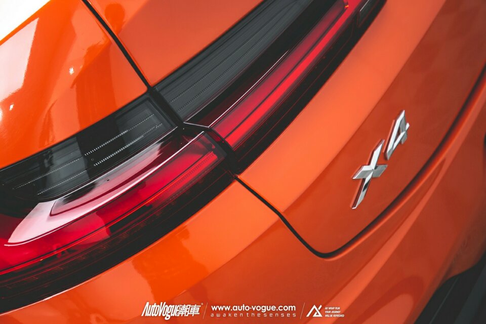 宝马x4｜AX-原厂熔岩橙