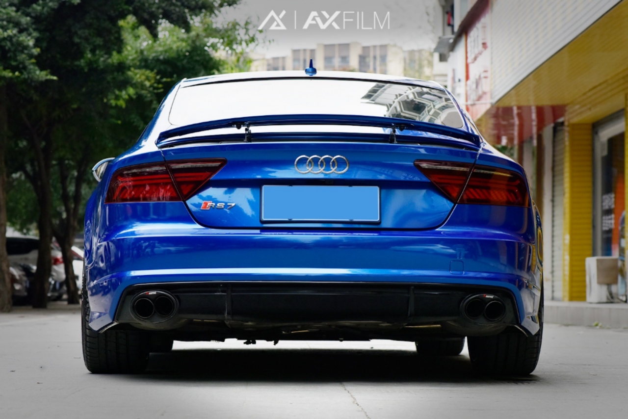 奥迪 A7｜AX-PET雪邦蓝