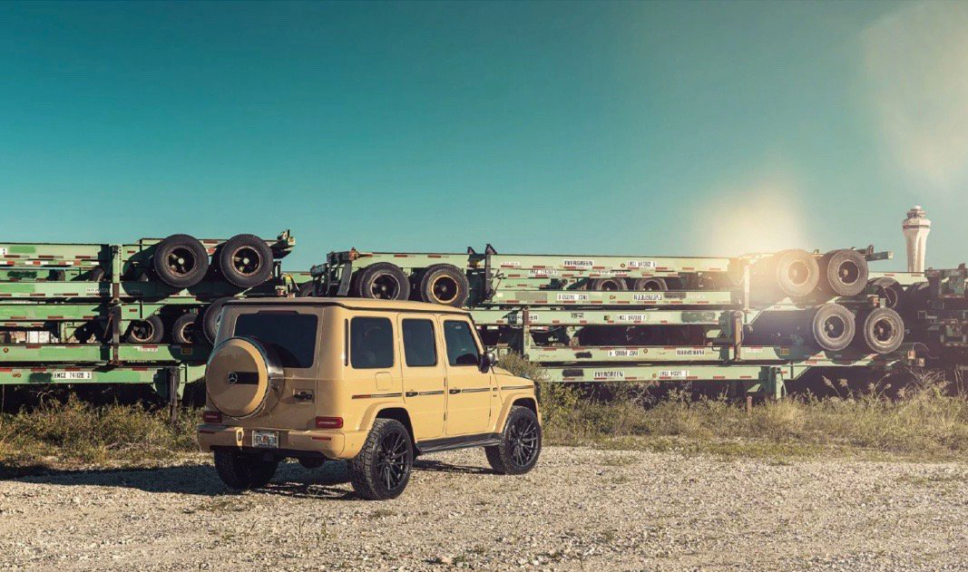 奔驰G63｜AX-PET原厂沙漠黄