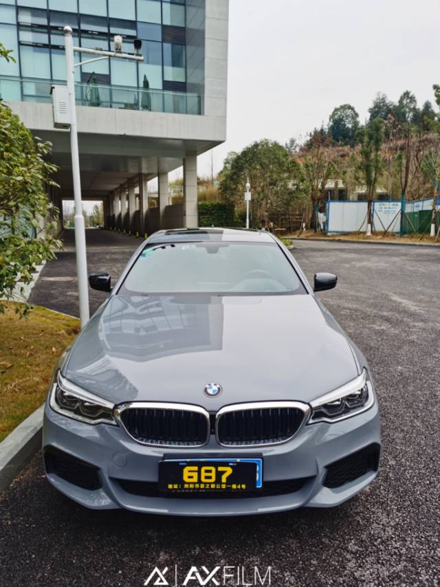 宝马530Li｜AX-PET高亮纳多灰