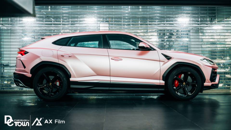 兰博基尼Urus｜AX-电光金属樱花粉