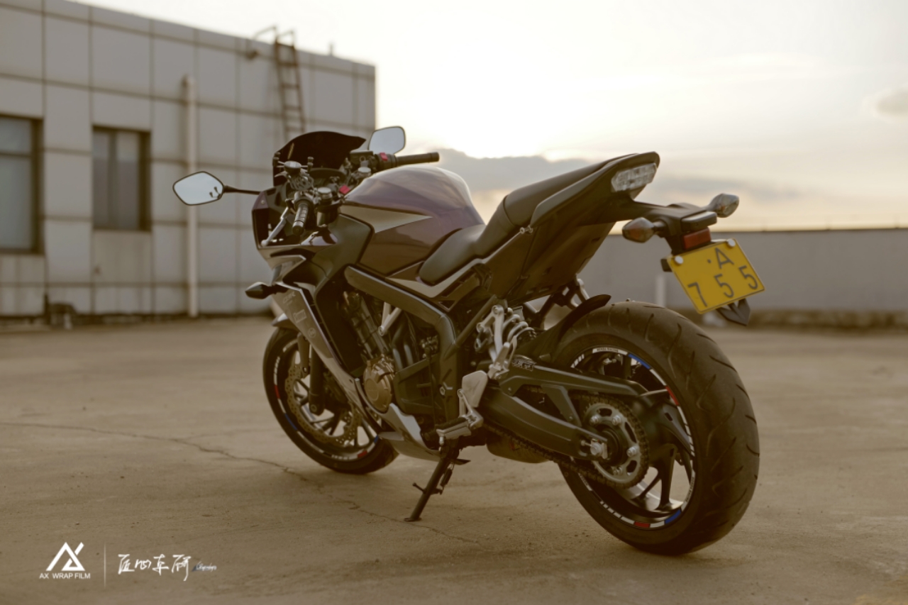 本田 CBR650F｜AX-威尼斯紫+镭射闪银