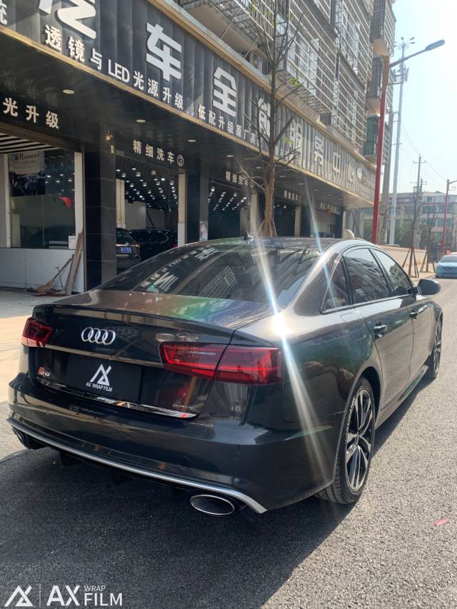 奥迪A6L｜AX-镭射闪黑