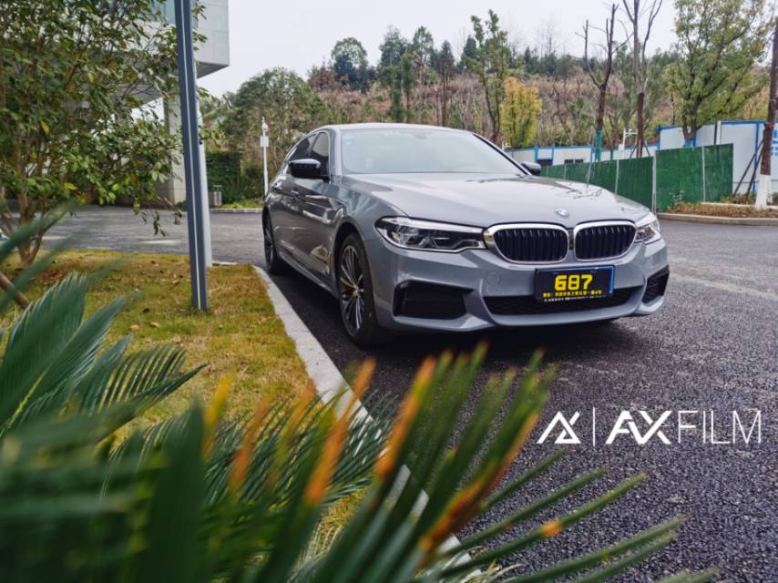 宝马530Li｜AX-PET高亮纳多灰
