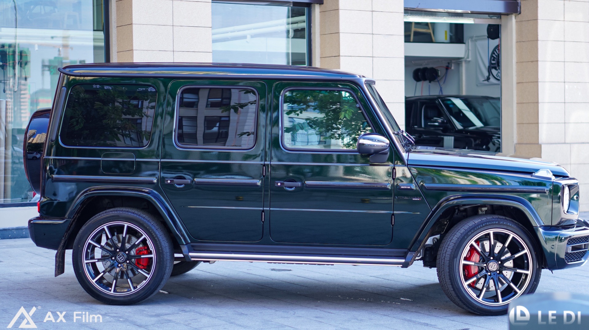 AMG G63 PET祖母石绿