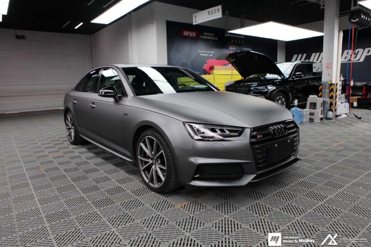 奥迪 S4｜AX-AMG山灰