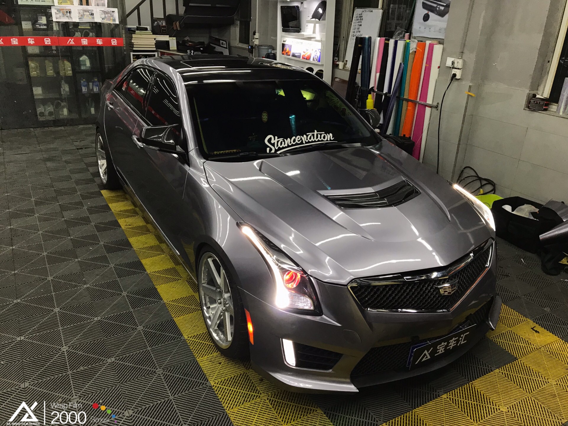 凯迪拉克ATSL|AX-金属钛钢